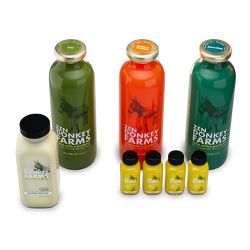 ZEN DONKEY FARMS | RAW, COLD-PRESSED, ORGANIC JUICE — Zen Donkey Farms